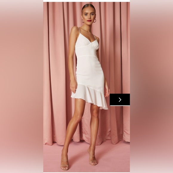 superdown | Dresses | Superdown Natasha Midi Dress In White | Poshmark